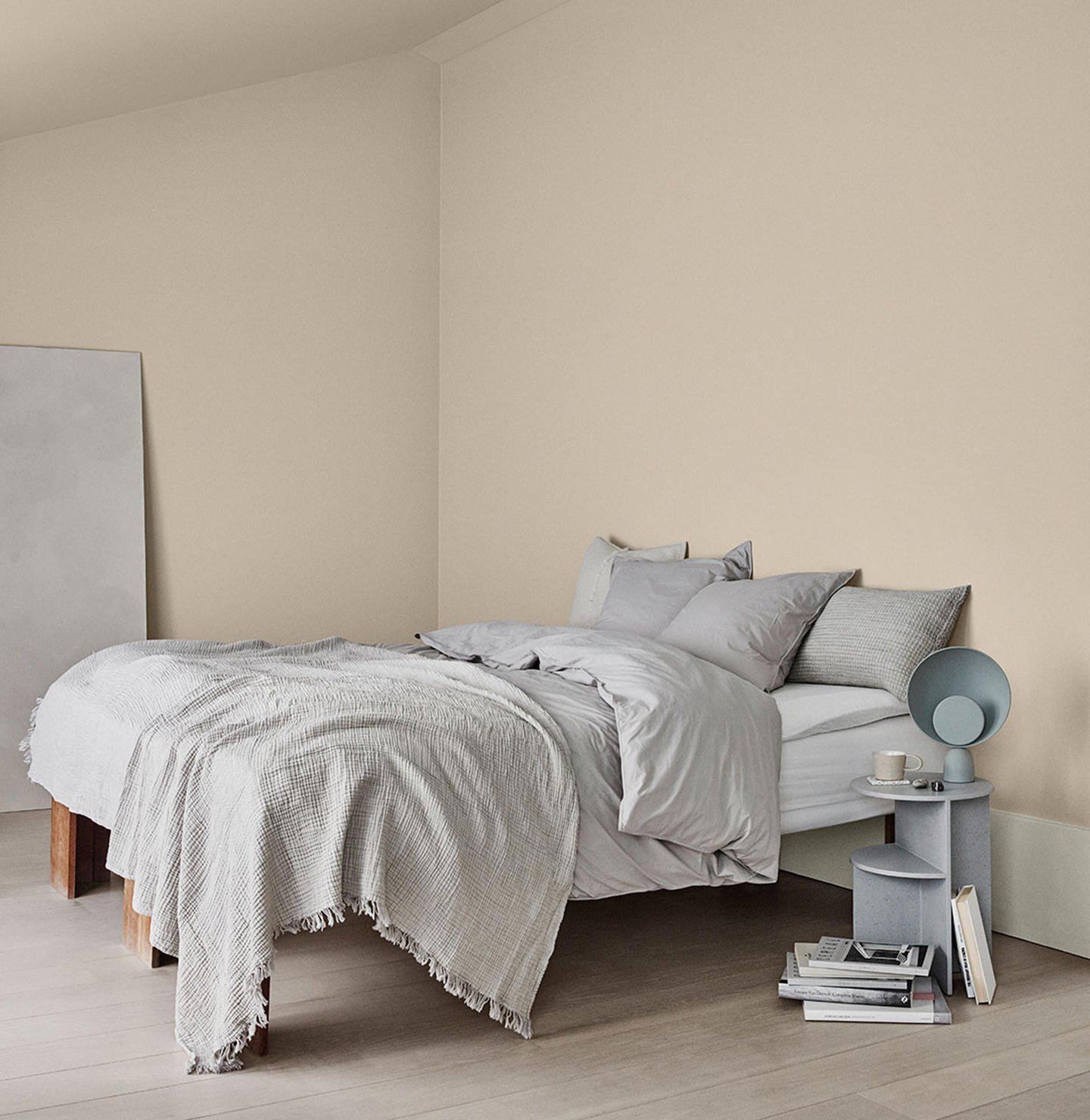 Hermoso color beige para tu dormitorio - Jotun 12075 Soothing Beige