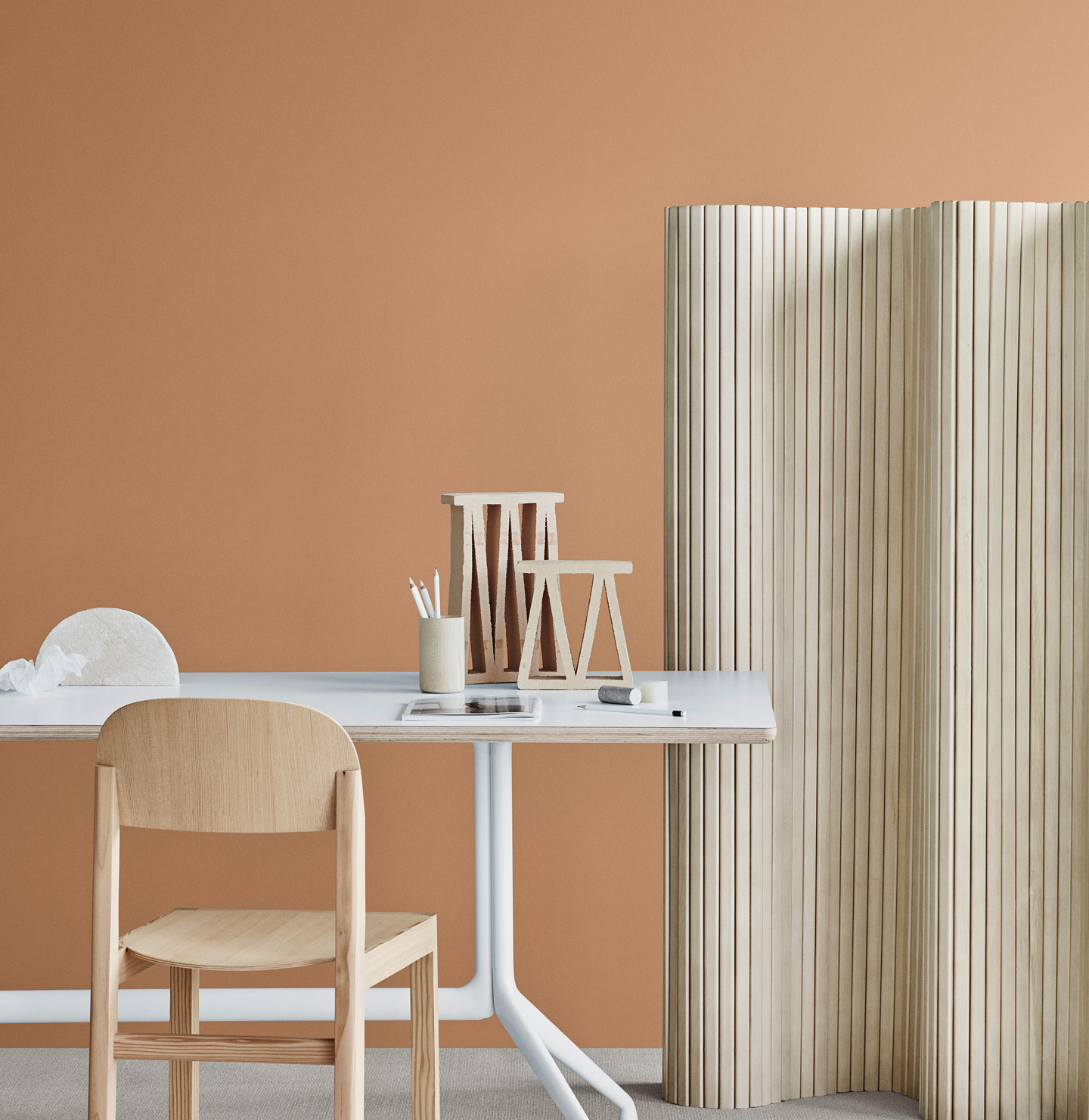 12074 PEACHY - Interior paint colour