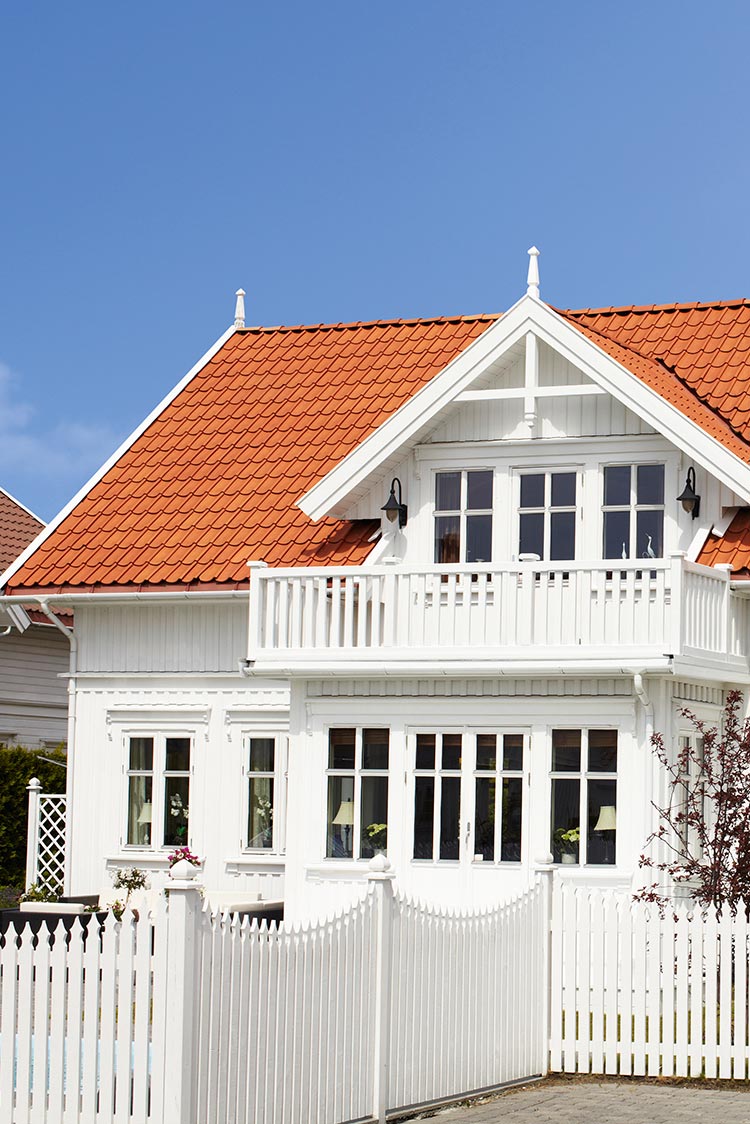 Jotun 9918 Klassisk hvit - Farge til utemaling | Nøytral hvit husfarge