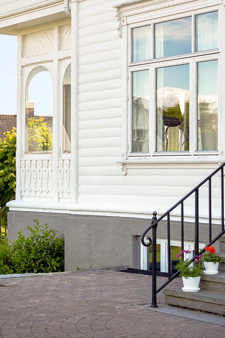 Jotun 9918 Klassisk hvit - Farge til utemaling | Nøytral hvit husfarge