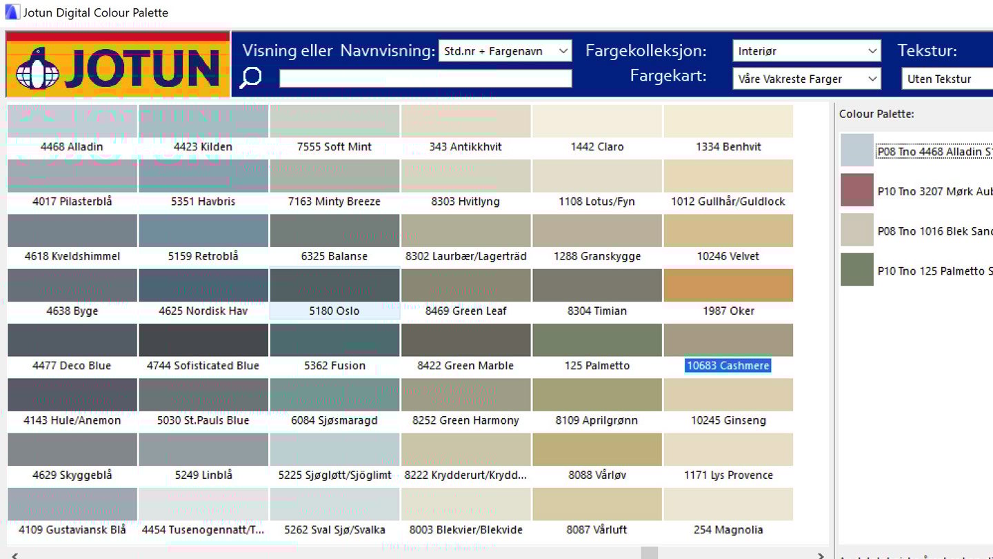 Farger | Jotun.no Proff