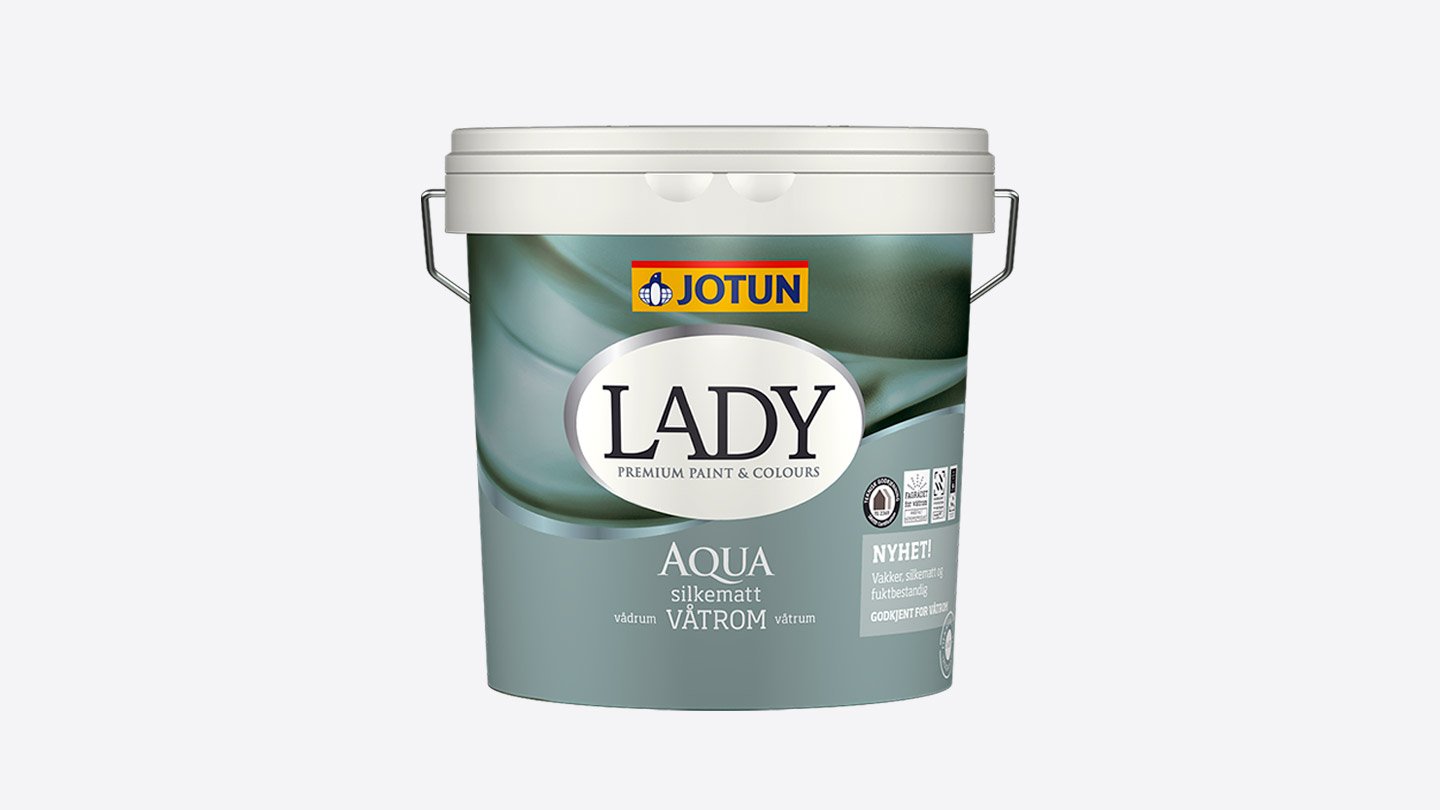 Våtrumsfärg LADY Aqua | Jotun.se