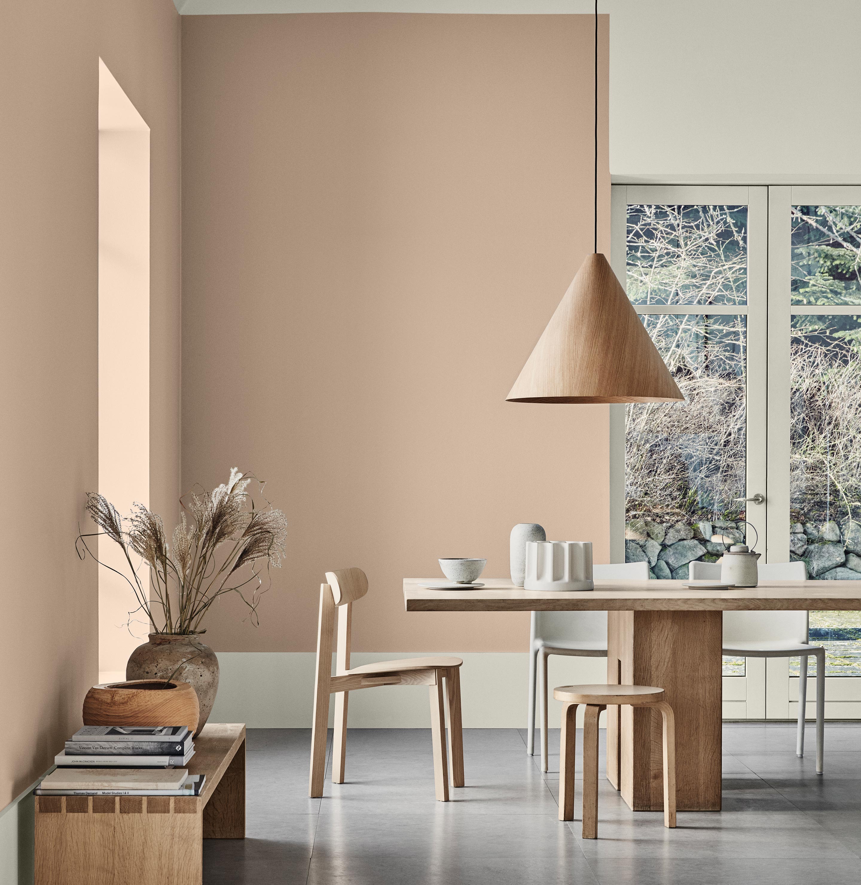 Smuk orange/fersken farve til dit køkken/alrum – Jotun 12083 Devine