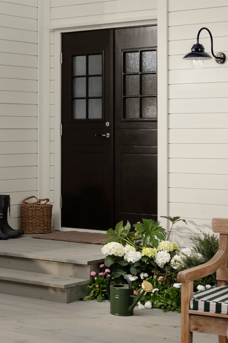 9938 DEMPET SORT - Farge til maling utendørs