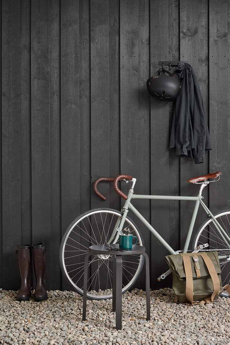 9938 DEMPET SORT - Farge til maling utendørs