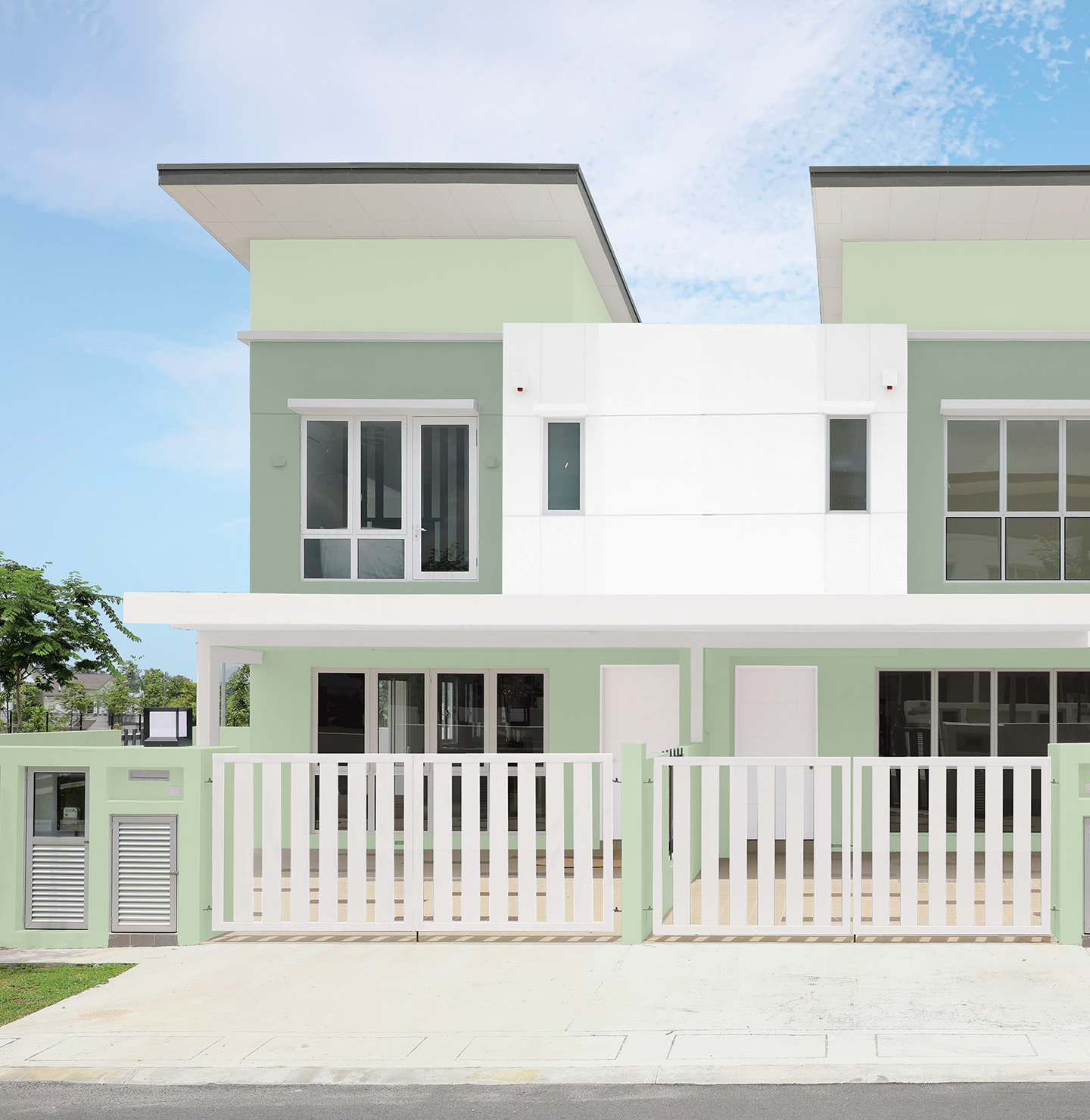 7379 Washed Green - Exterior Paint Colour