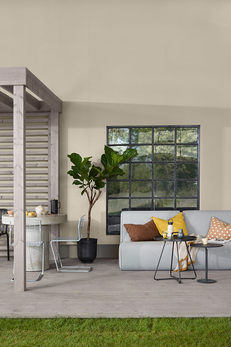 9938 DEMPET SORT - Farge til maling utendørs