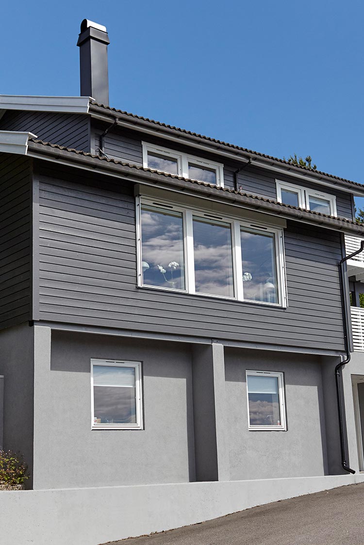 Jotun 9918 Klassisk hvit - Farge til utemaling | Nøytral hvit husfarge