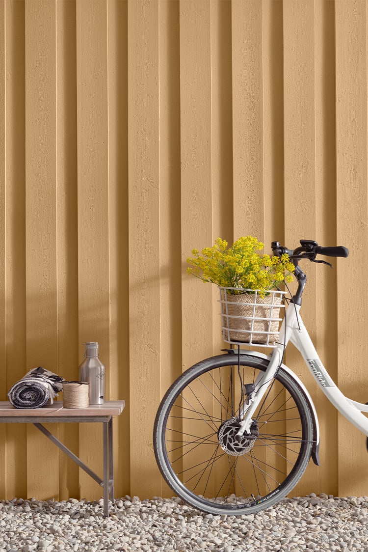 10168 MUTED YELLOW - Farge til maling utendørs