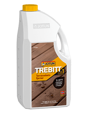 TREBITT 9074 NORDISK TRE - Terrasseolie farve