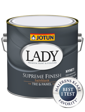 LADY Supreme Finish Tre- og Panelmaling | Jotun.no